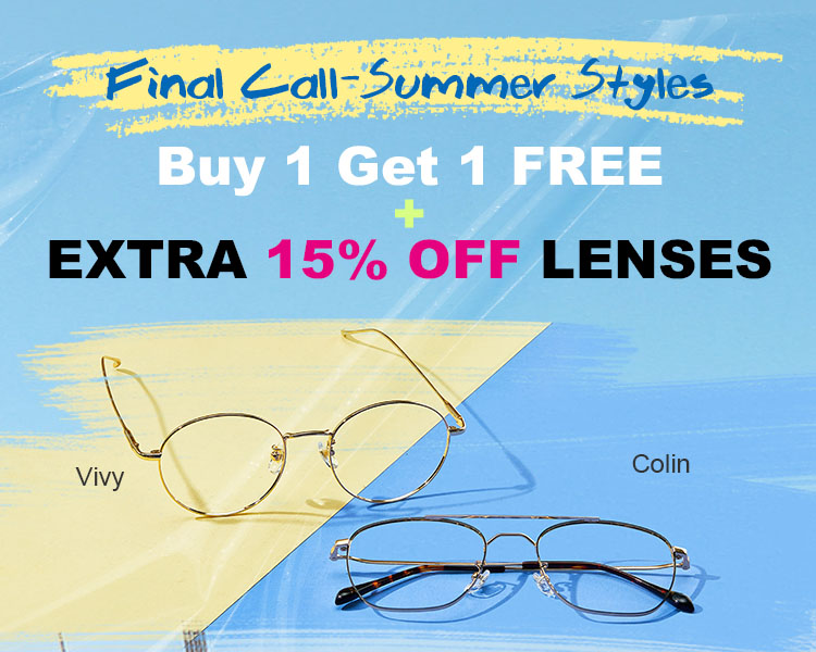 Buy One Get One Free Eyeglasses Online, BOGO Glasses, BOGO Prescription ...